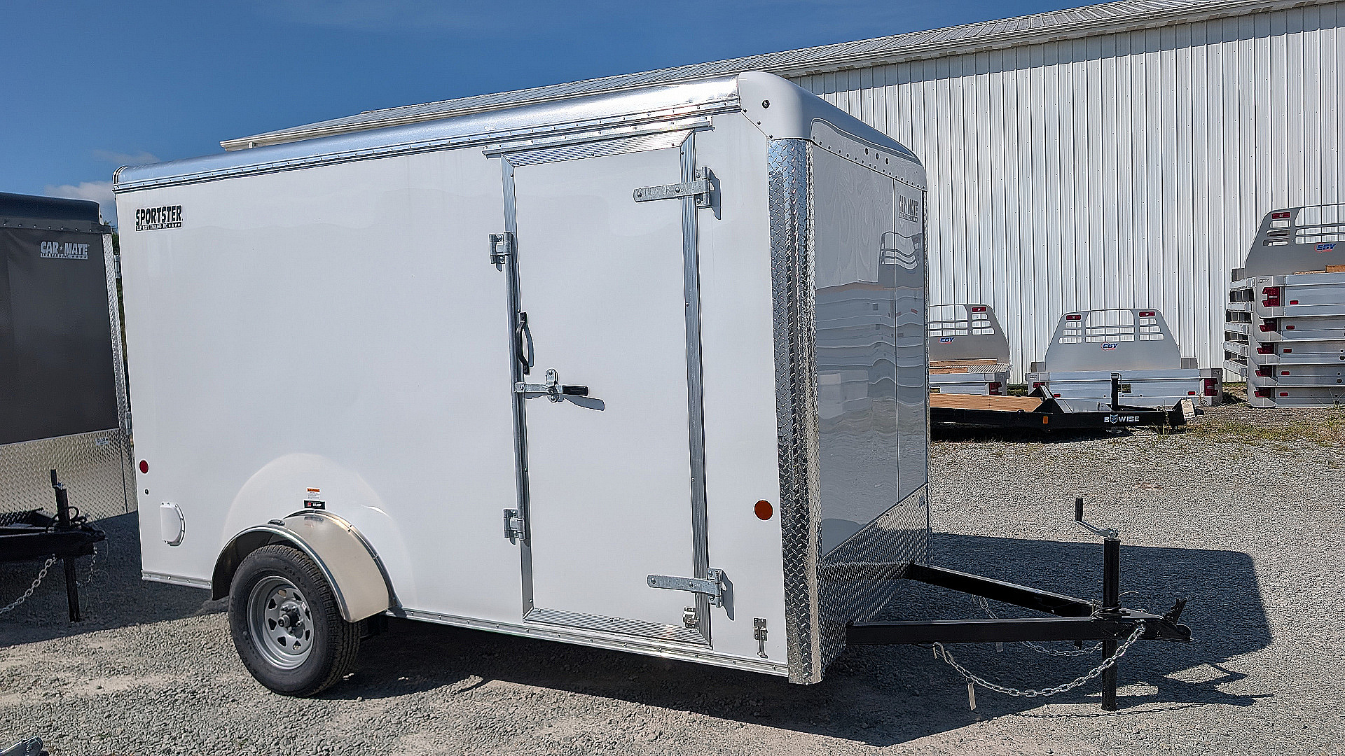 New 2026 Car Mate 6x12 Sportster Cargo Trailer w/ Ramp Door for sale in ...