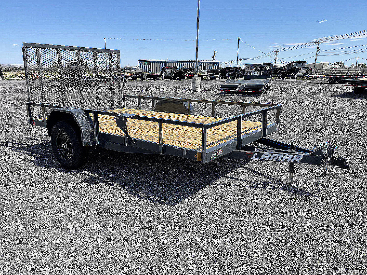 New 2026 Lamar Trailers 12'X83" Utility Trailer