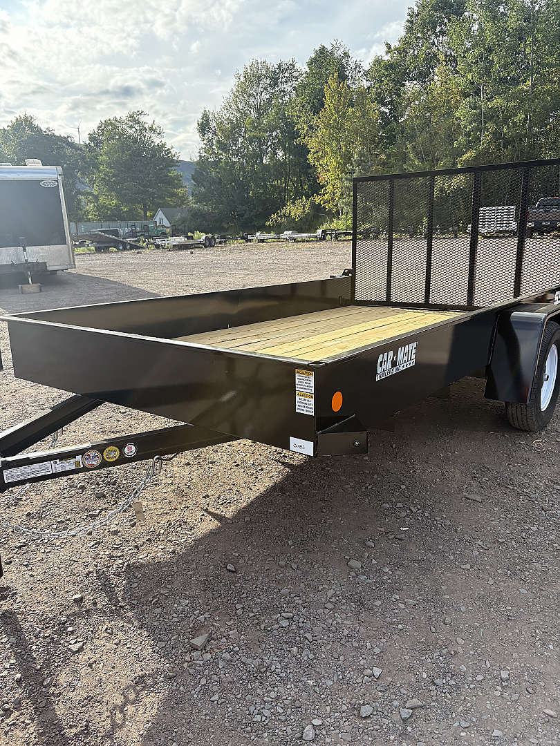 New 2026 Car Mate Trailers 6.5x12 Steel Sided Utility Trailer
