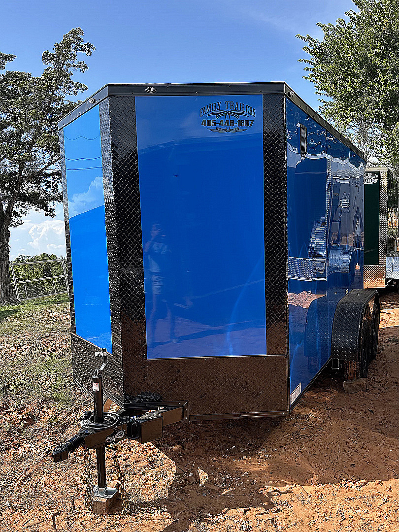 New 2025 Family Trailer 6x12 Tandem Axles Cargo / Enclosed Trailer ...