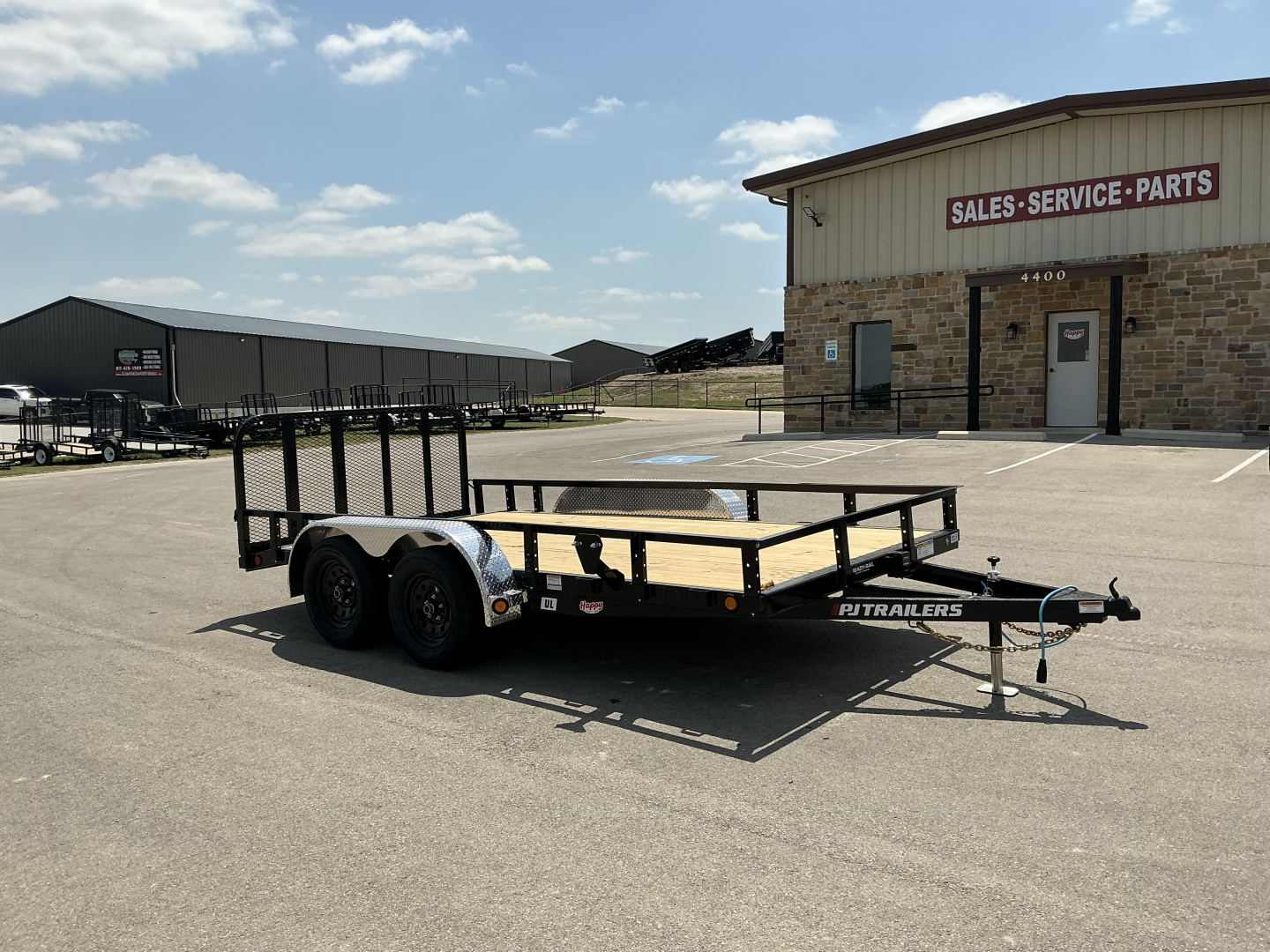New 2026 PJ 83"x14' Tandem Axle Utility Trailer - UL for sale in Willow ...