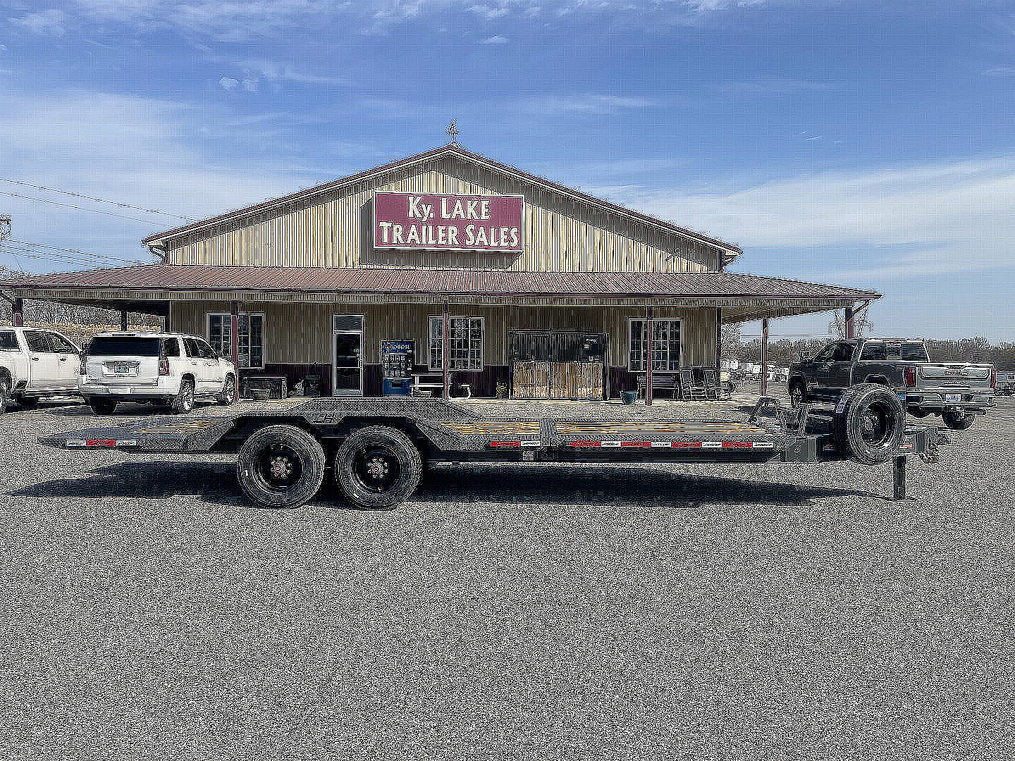 New 2026 Horizon Trailers HET 22'X102" TILT-10K AXLES Equipment Trailer