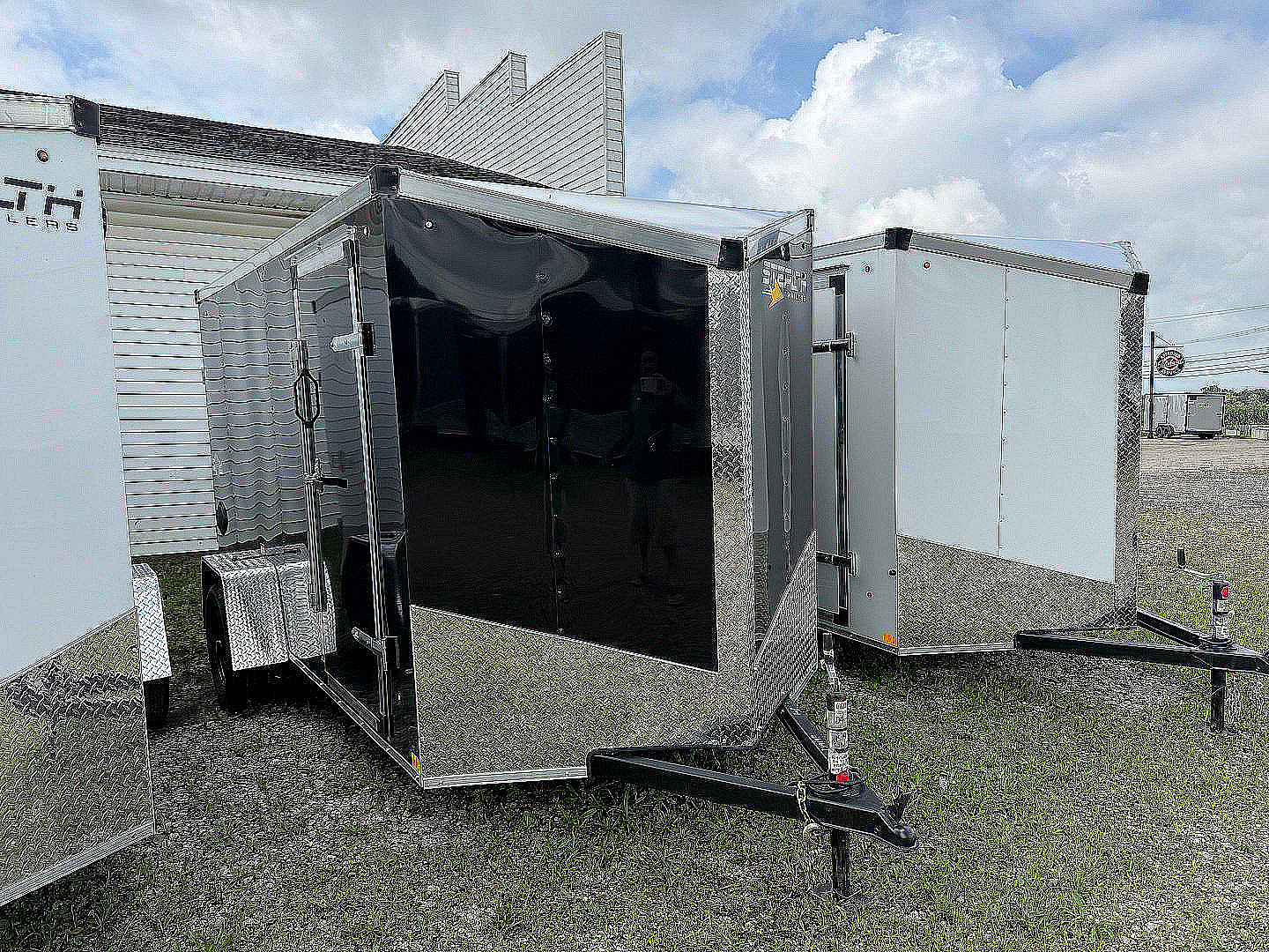 New 2025 6 x 12 Stealth Enclosed Trailer with Ramp for sale in Monroe, MI