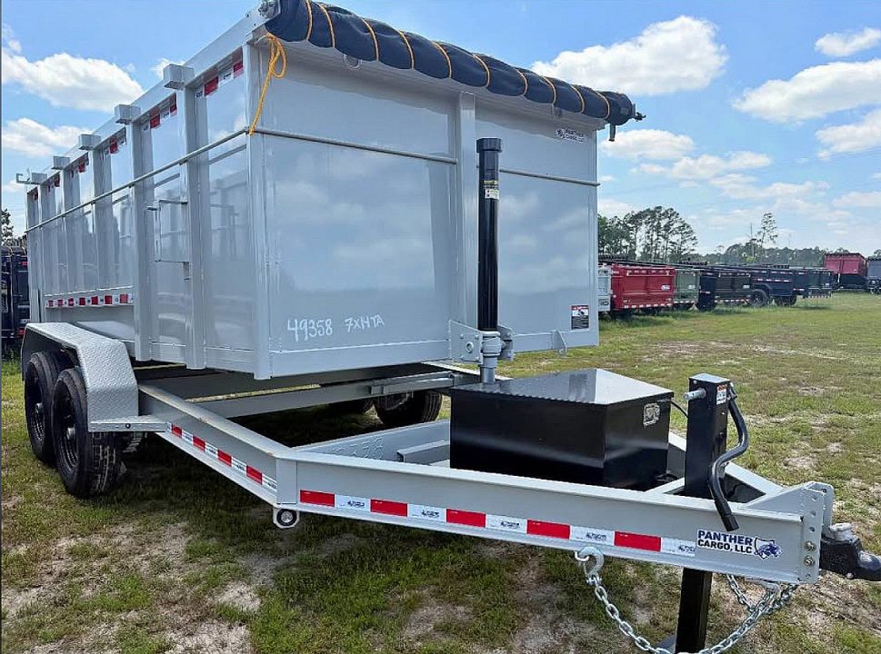 New 2025 Panther Cargo 7x16 Dump Trailer Dump Trailer for sale in ...