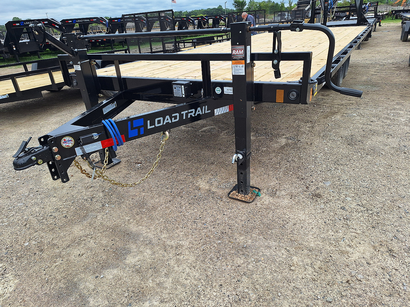 New 2026 Load Trail 102x24 Flat Deck Deckover Trailer