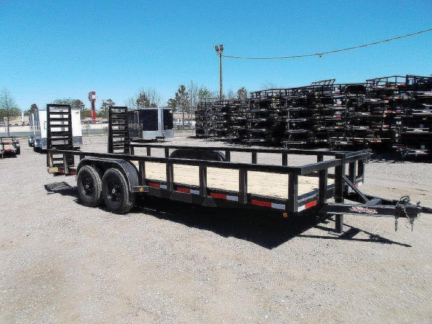 New 2026 J&C Trailers 83x16 14K Utility Trailer / Lowboy Trailer / 7000 ...
