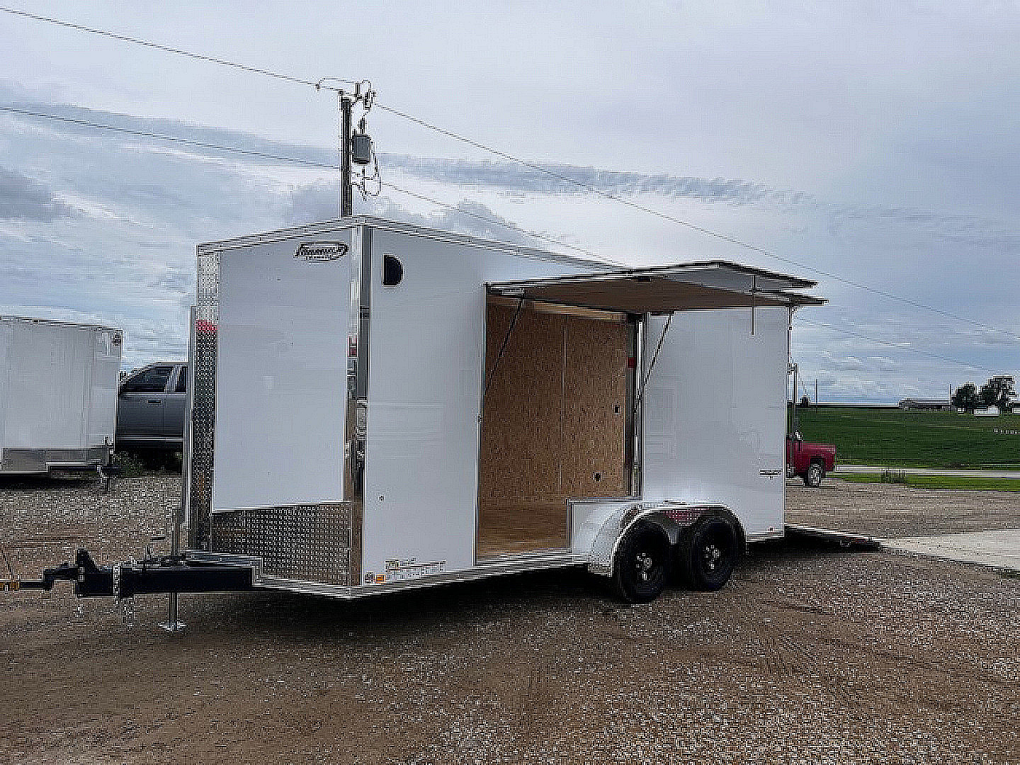 New 2026 Formula Trailers 7x16 Conquest UTV Side Door Cargo / Enclosed ...