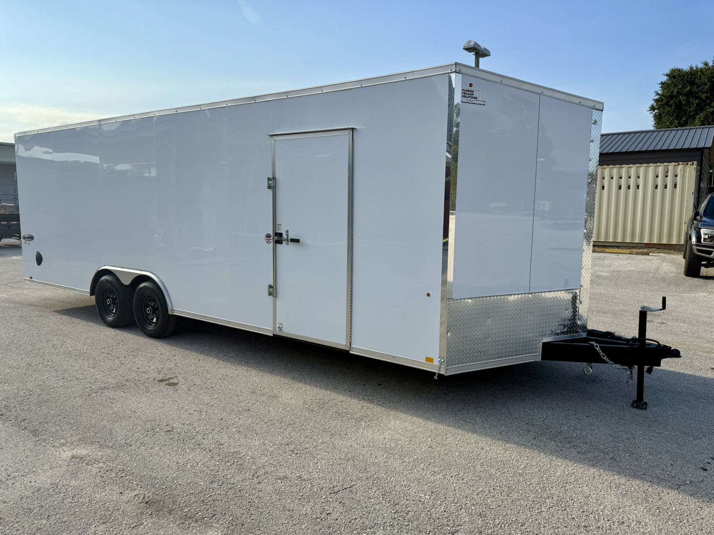 New 2026 Pace American 8.5x24 10K Composite Rear Ramp Door Cargo ...
