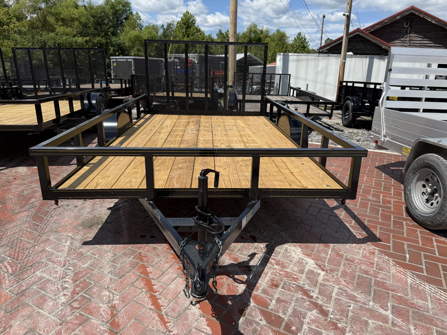 New 2025 P & T Trailers 6.4X12 AFG TUBE (SPRING ASSIST) Utility Trailer ...