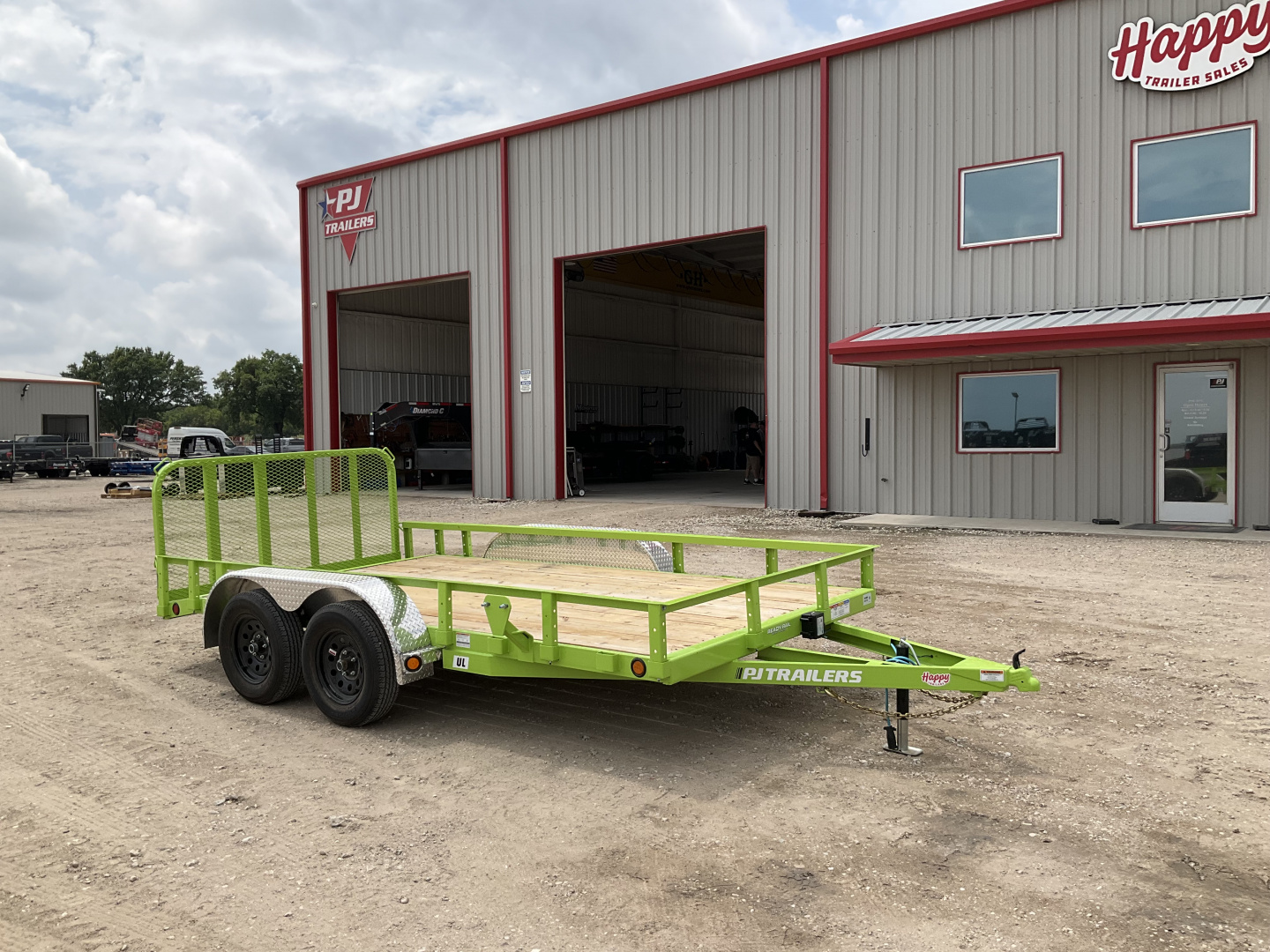 New 2026 PJ 83"x14' Tandem Axle Utility Trailer - UL