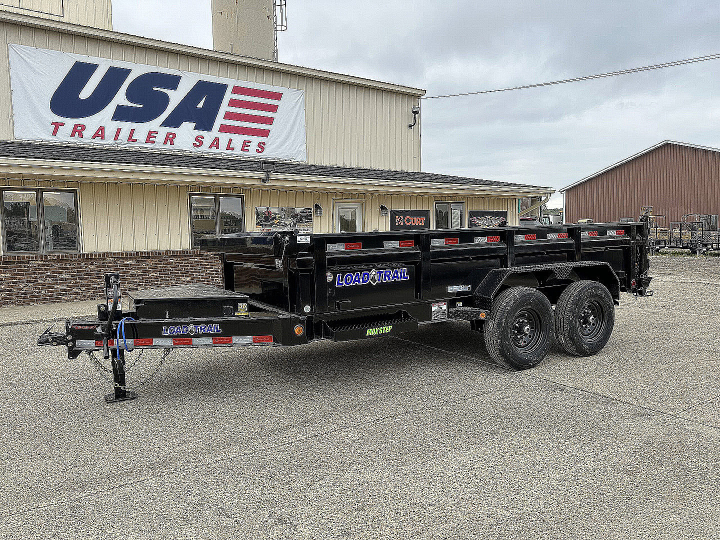 New 2026 Load Trail 83x14 Tandem Axle 14k w/24In Sides Dump Trailer for ...