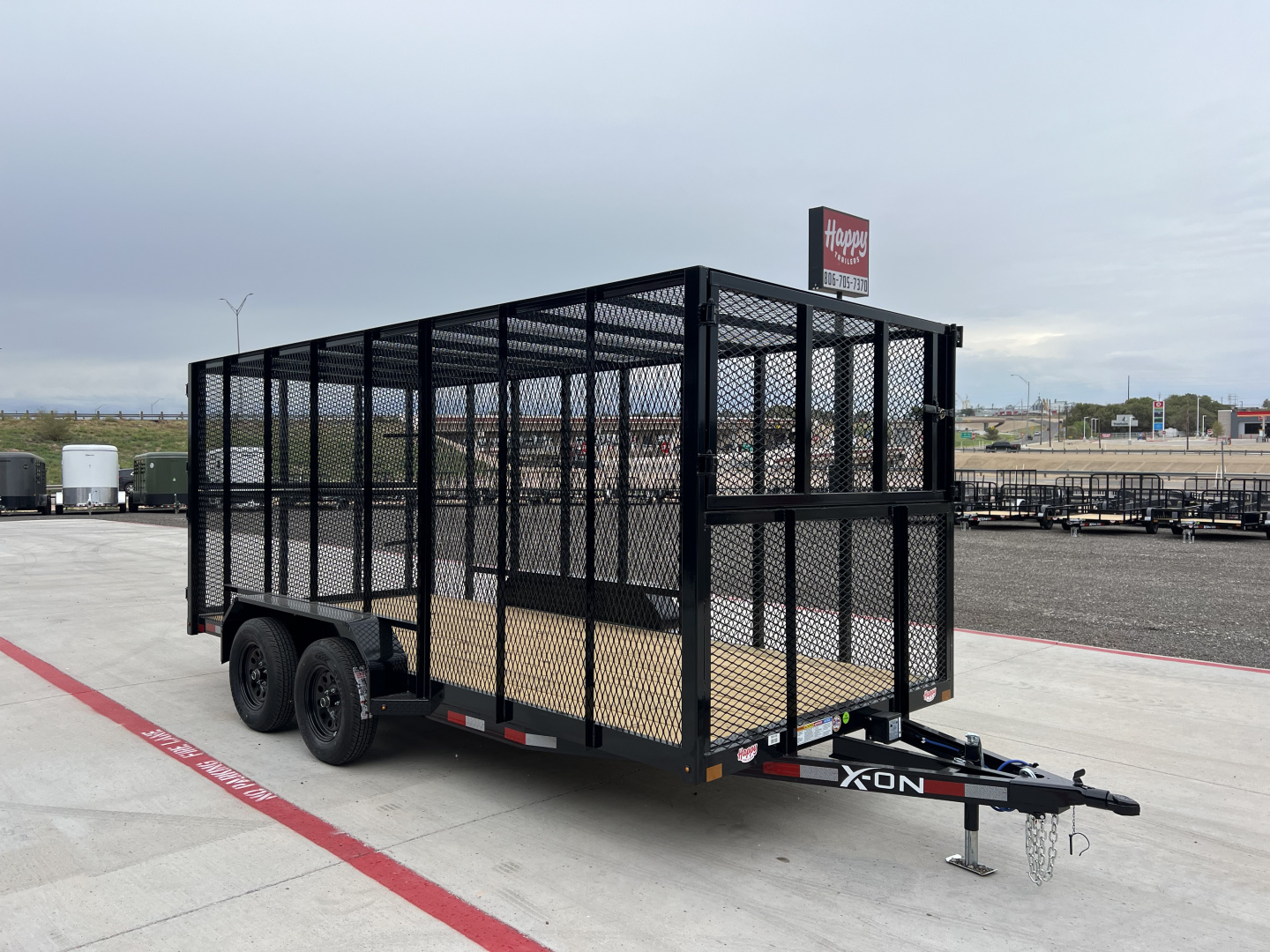New 2026 Delco 77"x16' Tandem Axle Trash Trailer- A5 for sale in ...