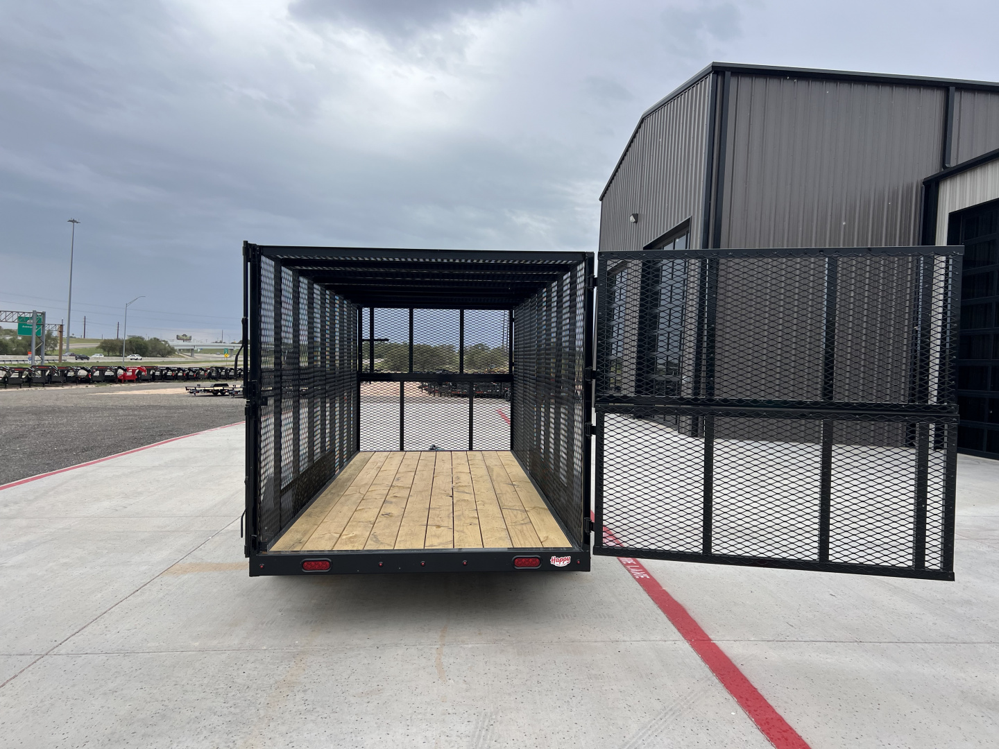 New 2026 Delco 77"x16' Tandem Axle Trash Trailer- A5