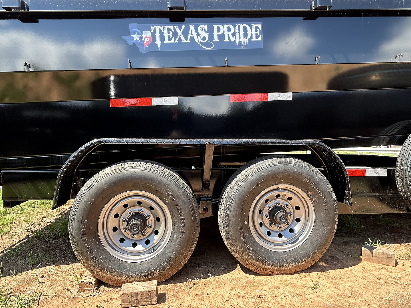 New 2025 Texas Pride Trailers 7x16x3 Tandem Axles-8K- Dump Trailer ...