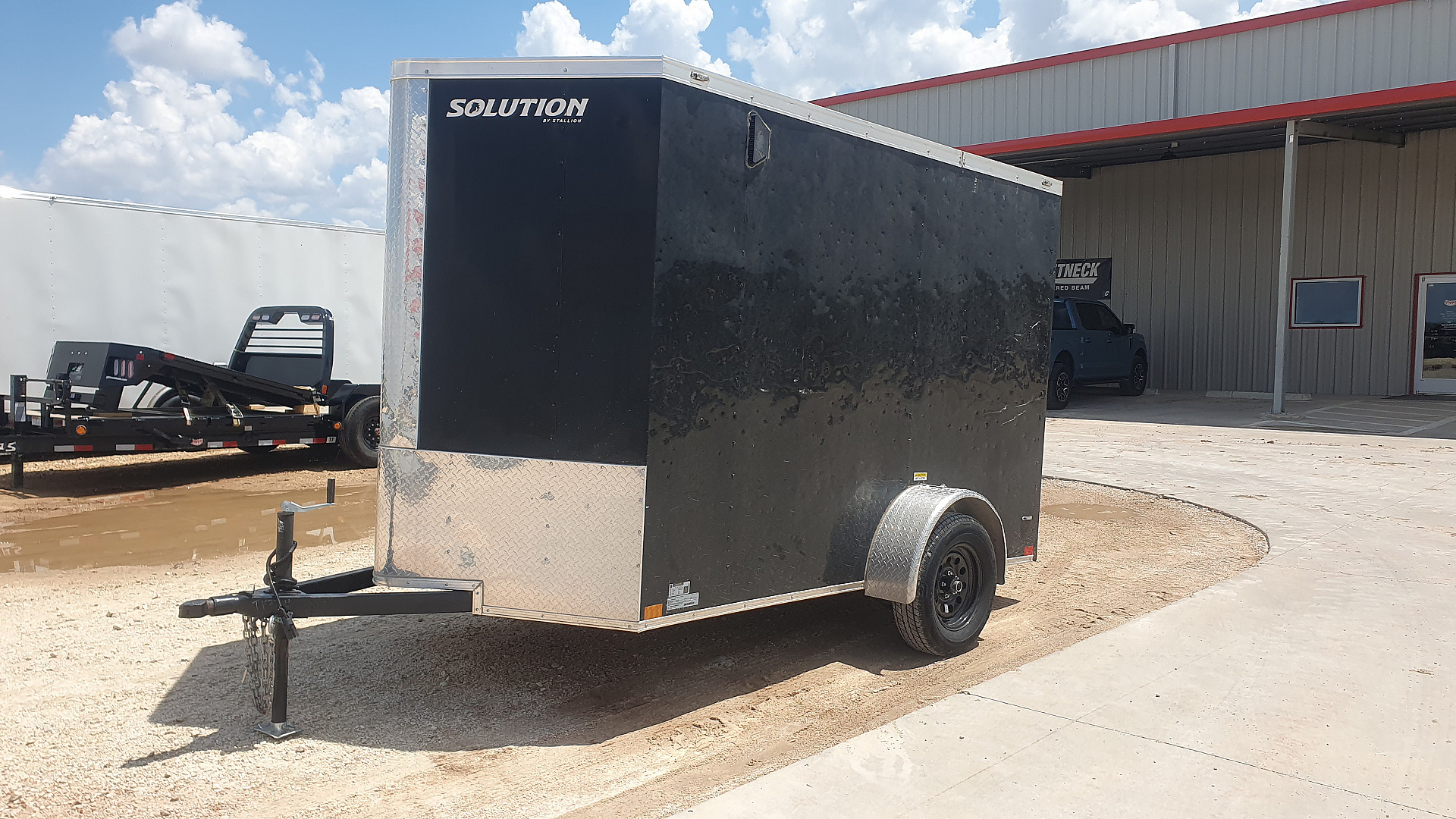 Used *USED* 2023 Stallion Manufacturing 6'x10' TS6 Cargo / Enclosed ...