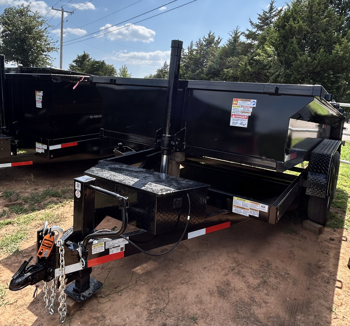 New 2025 Texas Pride Trailers 7x12x2 Tandem Axles-7K Dump Trailer