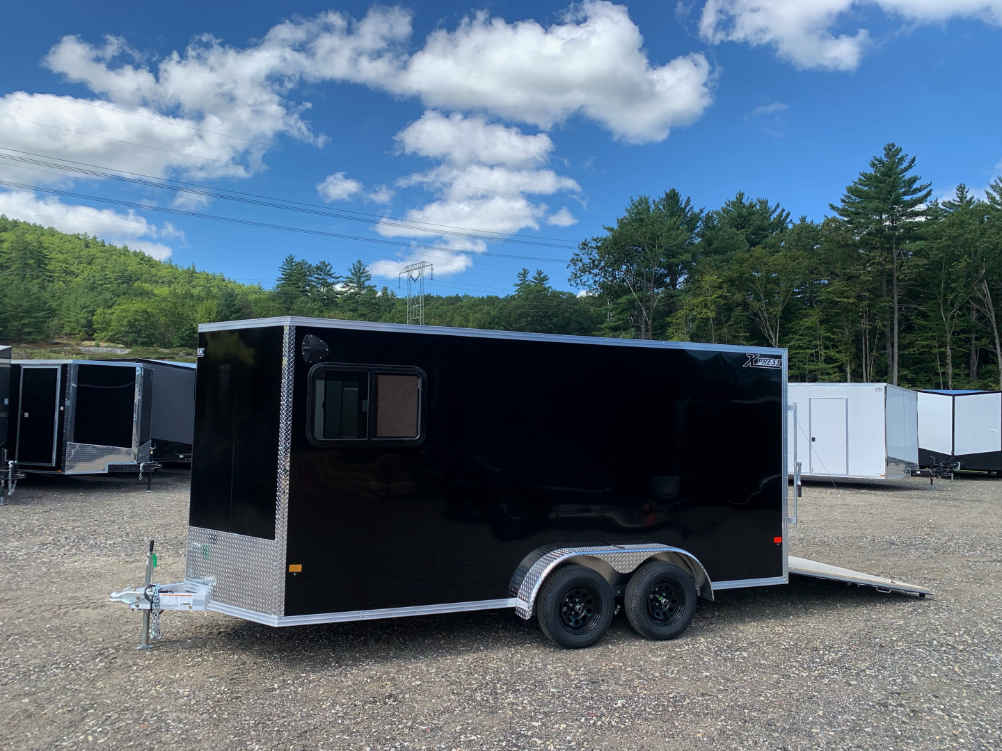 New 2026 High Country 7x16 + 2ft V-Nose/ Aluminum trailer / 7'interior ...