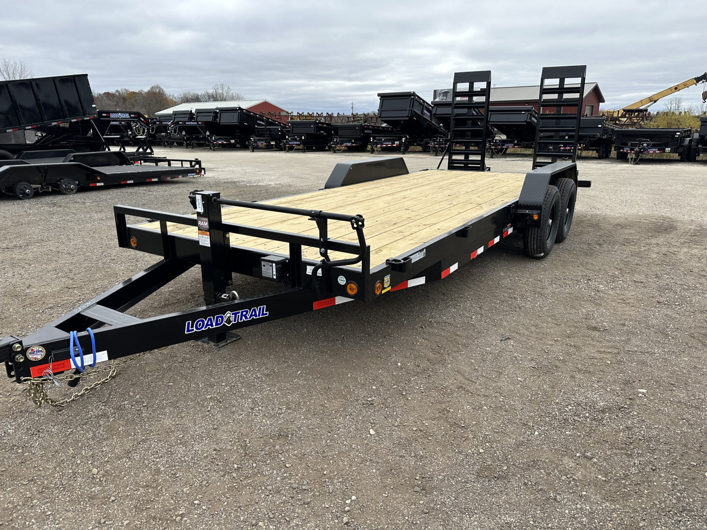 New 2026 Load Trail 83x20 Tandem Axle w/HD Ramps 14k Equipment Trailer