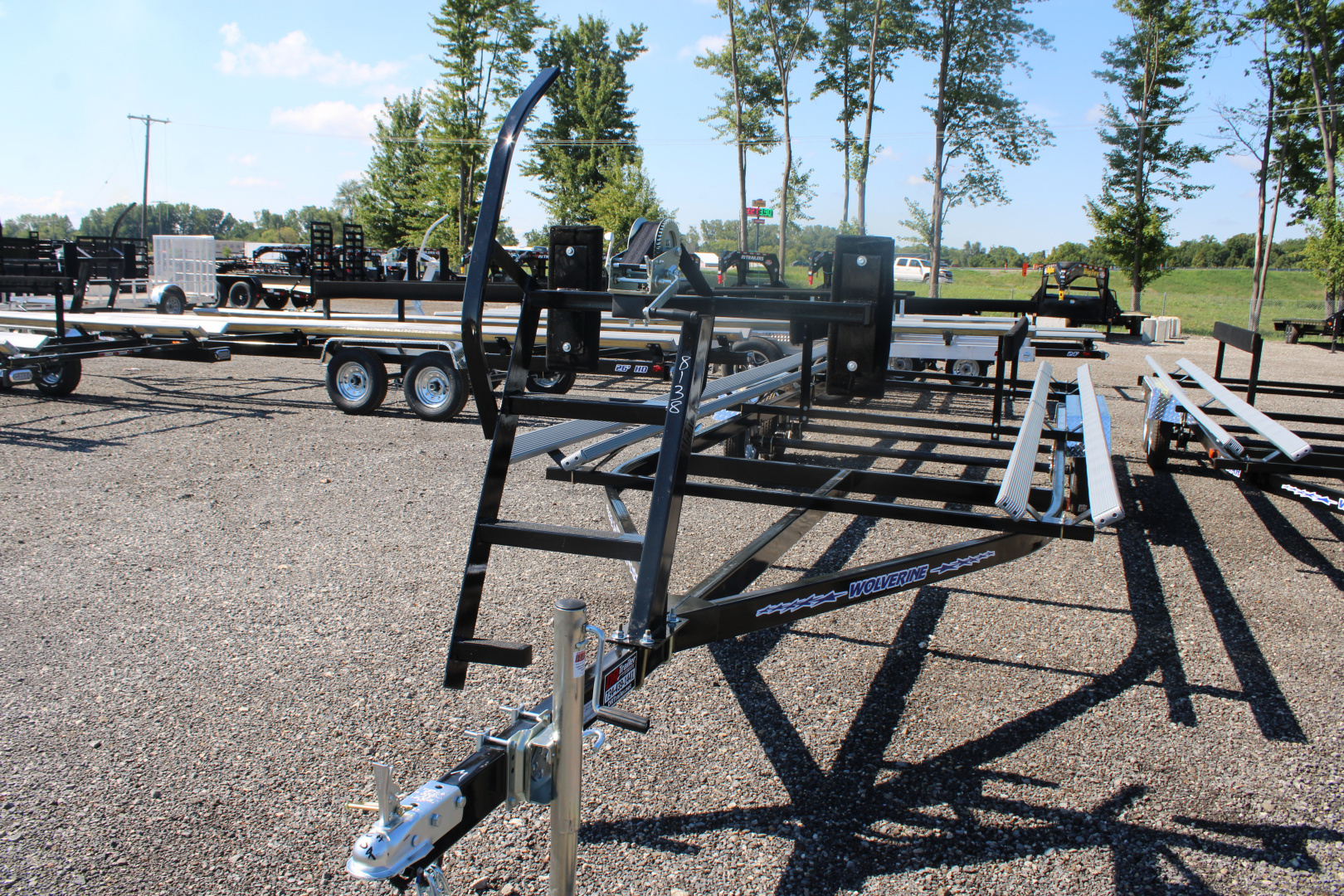 New 2026 Wolverine 24' TANDEM AXLE BUNK STYLE ALL STAR PONTOON TRAILER ...