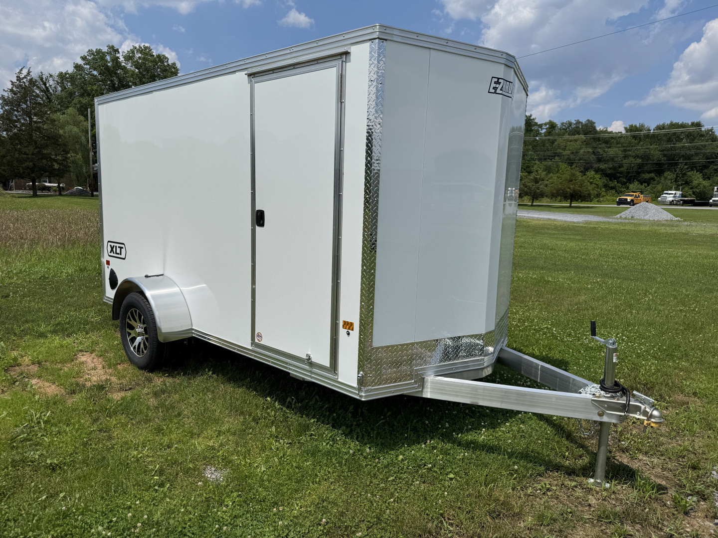 New 2026 E-Z Hauler XLT PRO 6x12 Single Axle Enclosed 6'4" Interior Height 2990 LB Cargo ...