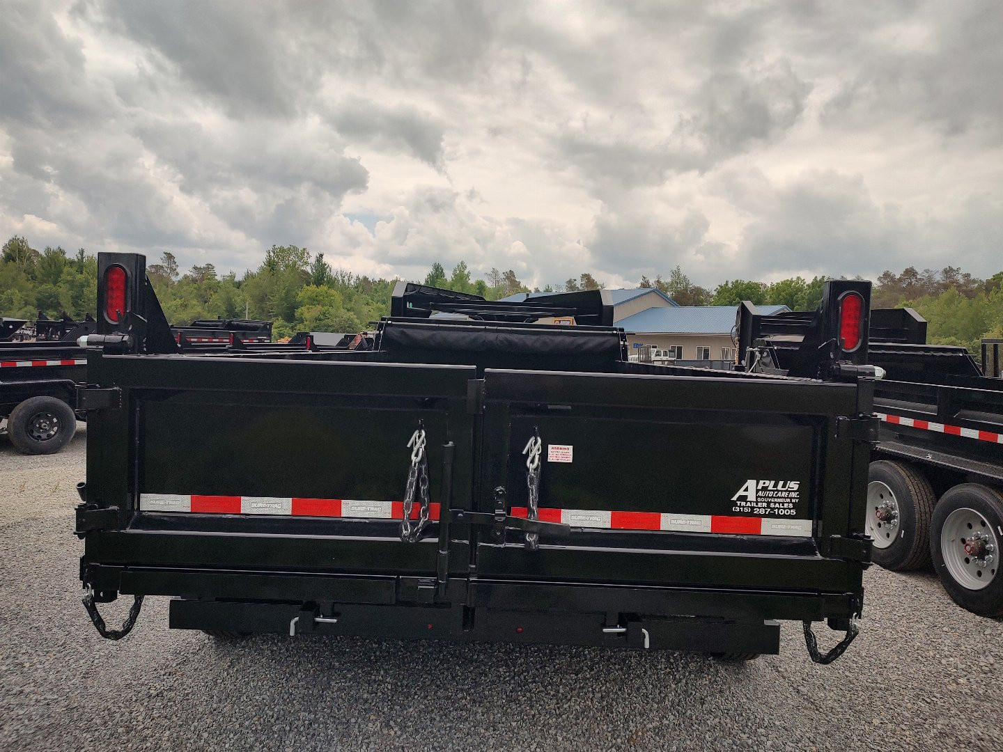 New 2026 Sure-Trac 7x14 Low Profile Gooseneck Dump Trailer 14K