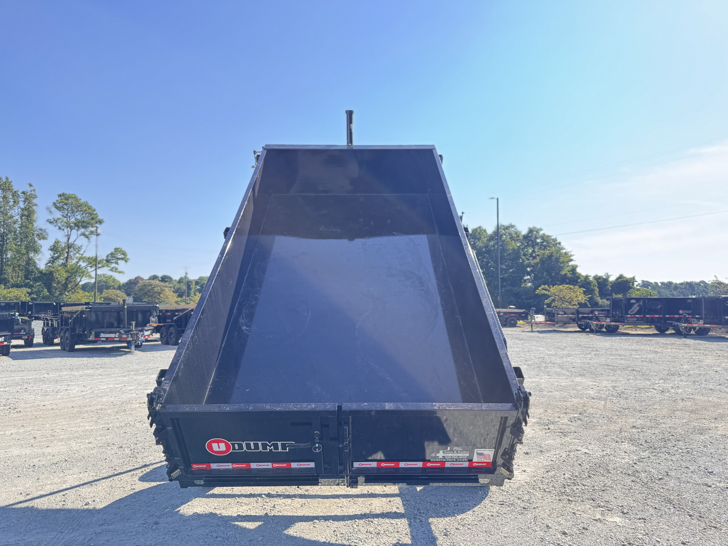 New 2025 U DUMP TRAILERS LLC 7x14 14K for sale in Wilmington, NC
