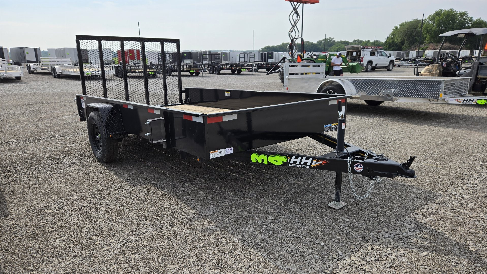New 2026 H&H Trailers 76x12 Solid Side Utility Trailer for sale in ...