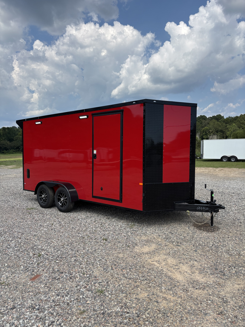 New 2025 Rock Solid Cargo 7x16 7k Enclosed Trailer