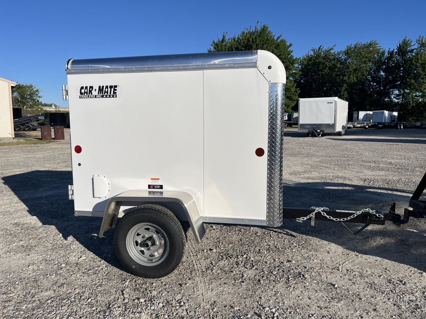 New 2026 Car Mate Trailers 4X6 Cargo / Enclosed Trailer