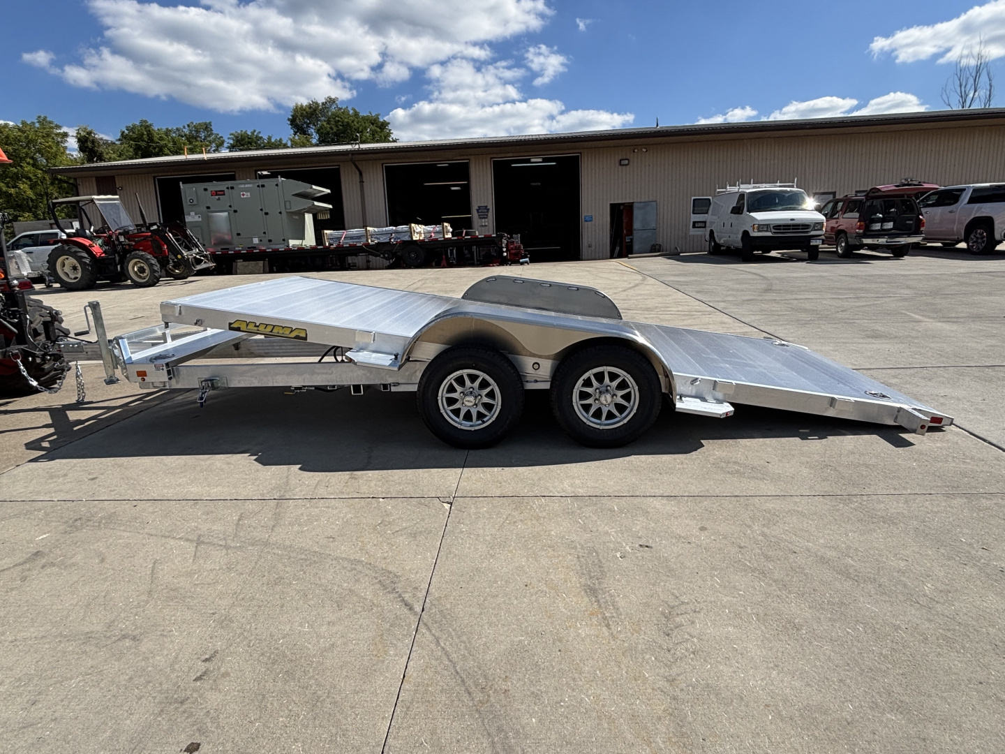 New 2026 Aluma Trailers 8216 TILT Aluminum Car Hauler - 7000# GVWR