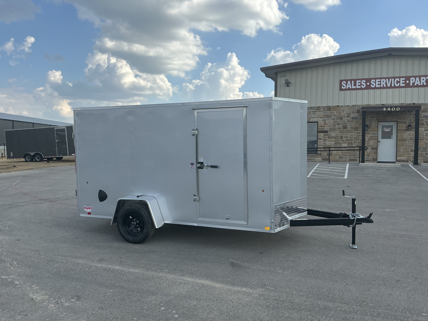 New 2026 Compass 6'x12' Enclosed Cargo Trailer - Indigo DLX for sale in ...