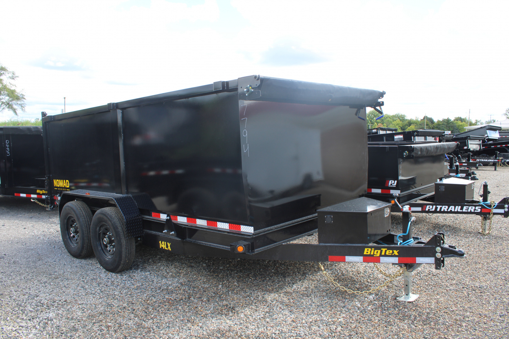 New 2026 Big Tex Trailers 14' HS LX HIGH SIDE DUMP TRAILER 49826 Dump ...