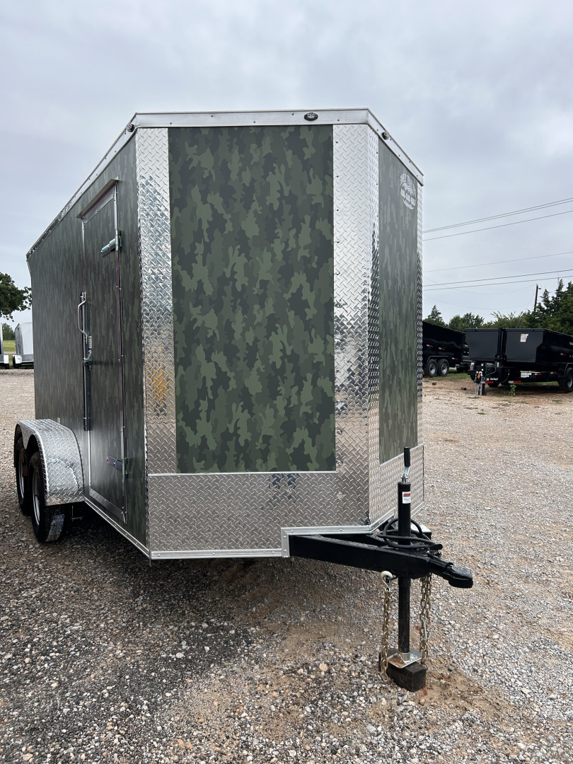 New 2025 Family Trailer 6x12 TandemAxles Cargo / Enclosed Trailer ...