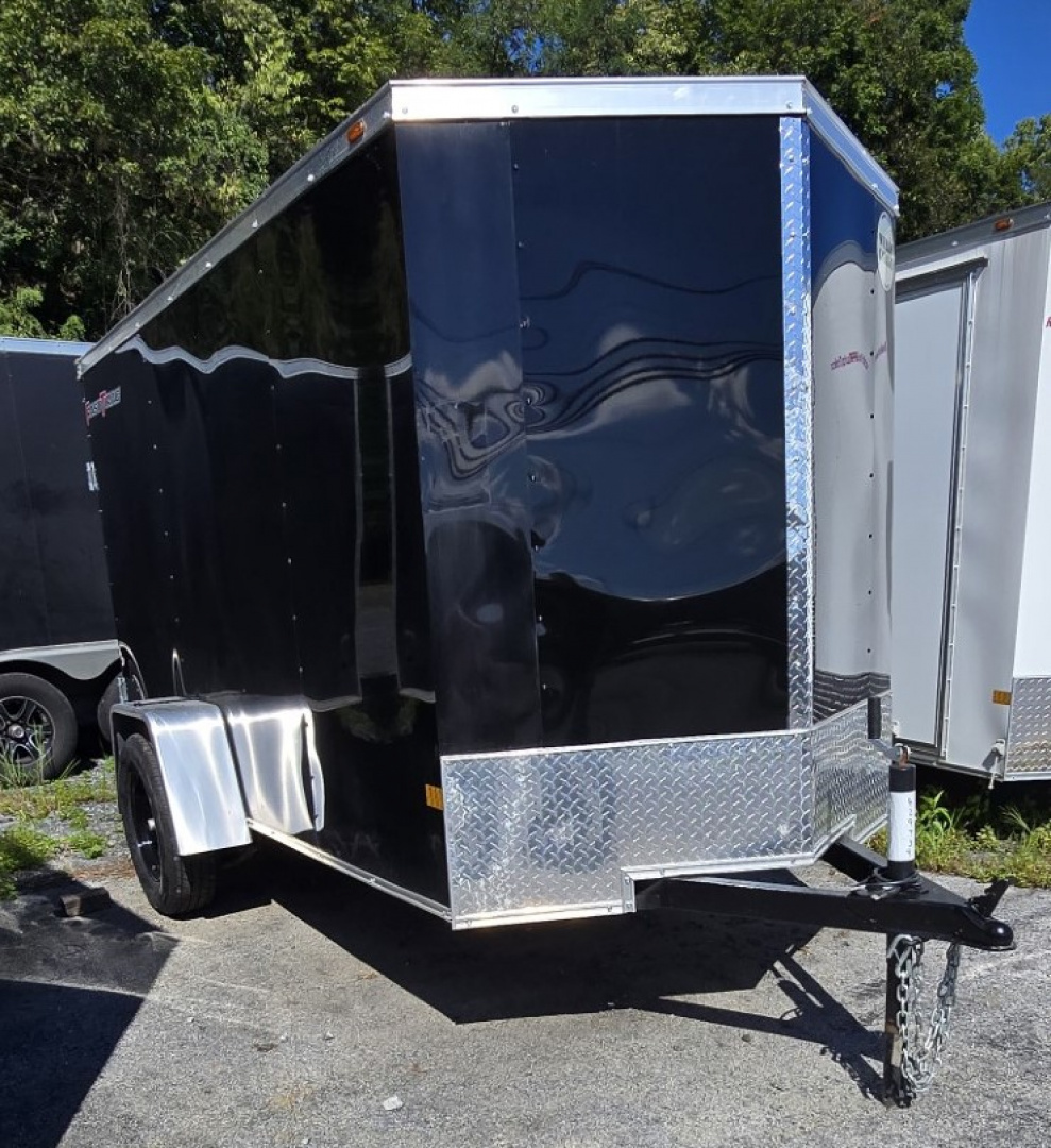 New 2026 Wells Cargo 5X10 Cargo / Enclosed Trailer W/BARN DOORS