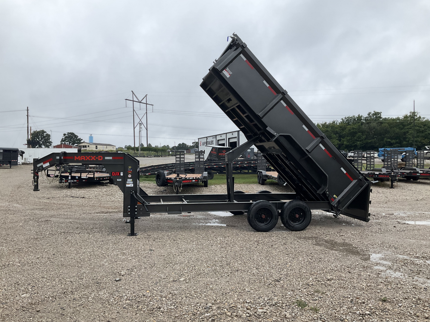 New 2026 MAXX-D 83”x16’ 18K Gooseneck Dump w/ 36” Sides – DJX for sale ...