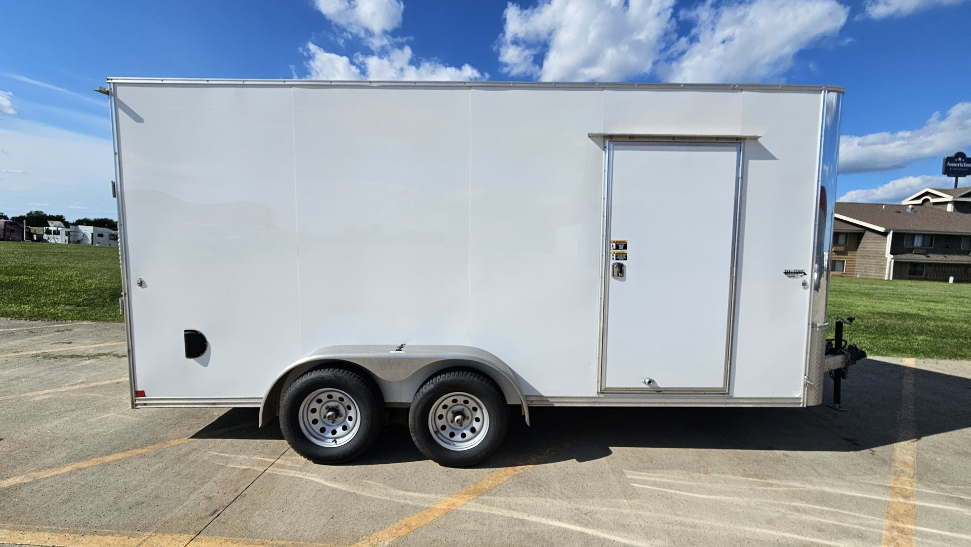 Used 2023 R&M Manufacturing 7X16 Big Horn, 7K Tandem Axle Cargo ...