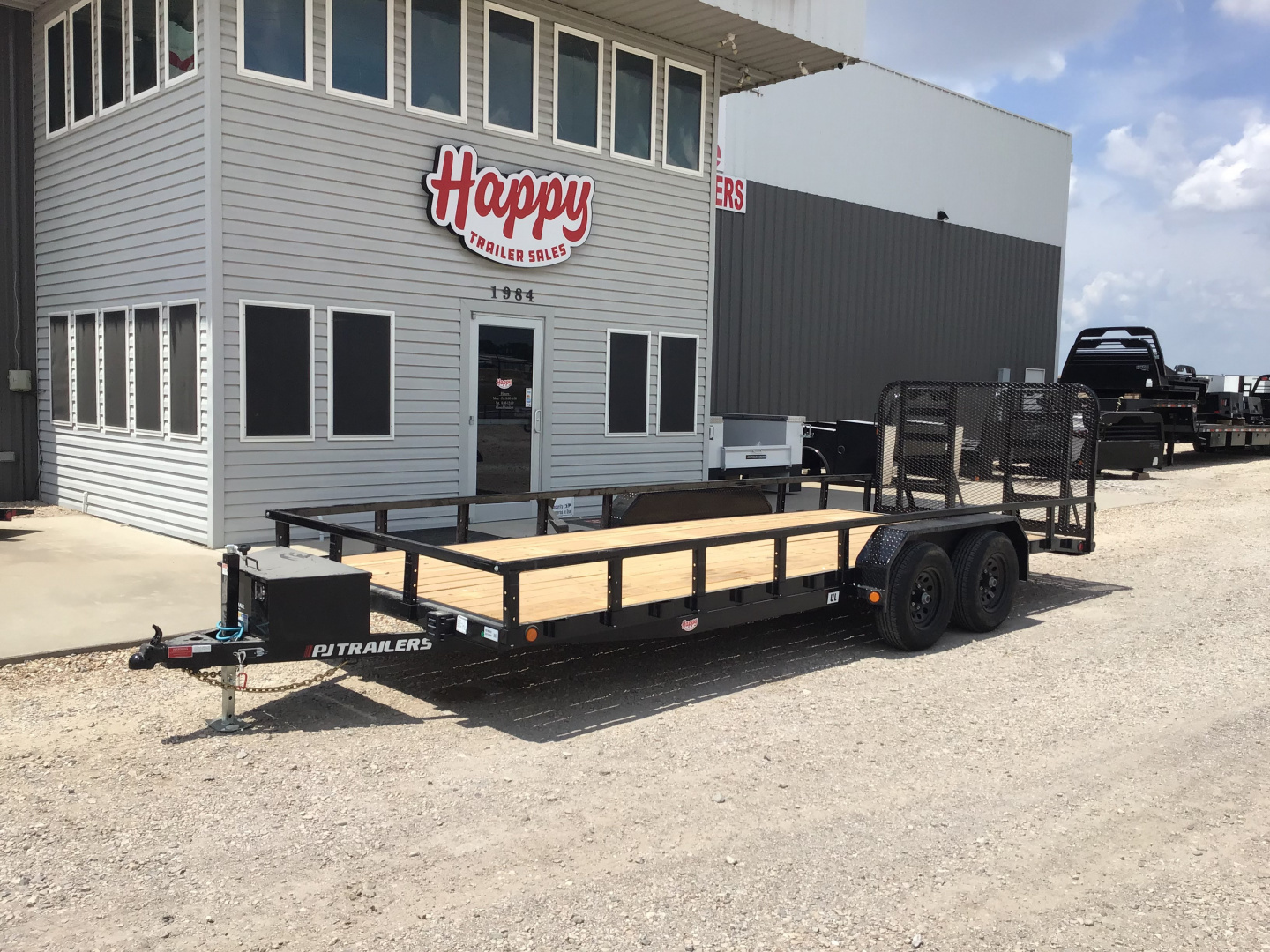 New 2026 PJ 83"x20' Tandem Axle Utility Trailer - UL