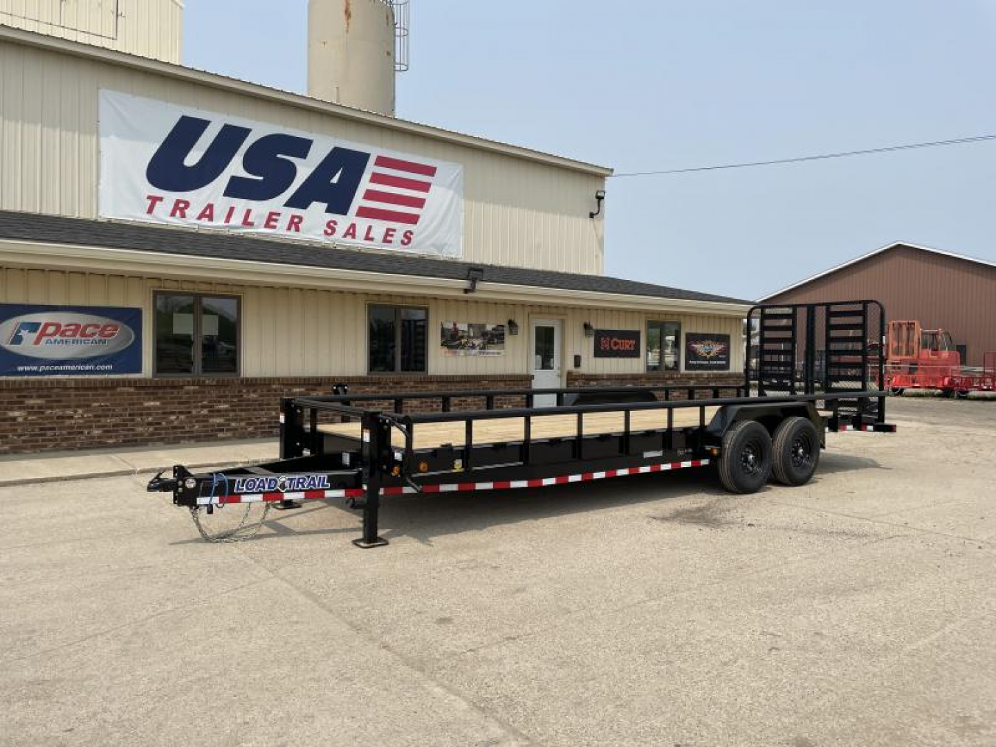 New 2025 Load Trail 83x24 Landscape 14k w/Split Gate Equipment Trailer ...