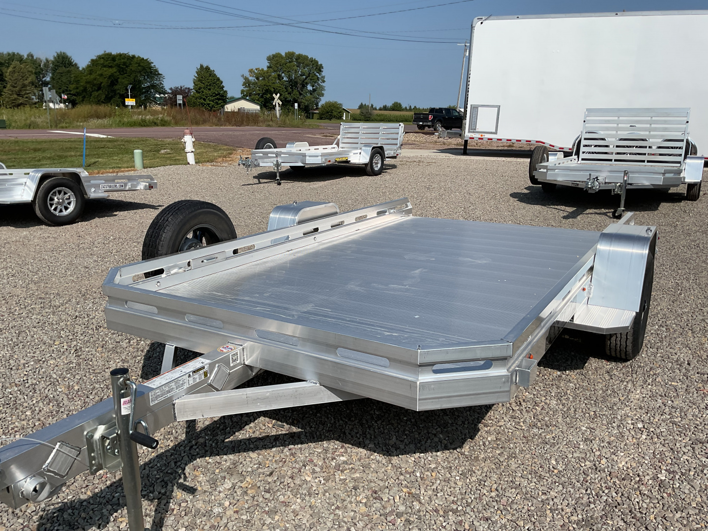 New 2026 Aluma EX7712H-SLR Utility Trailer for sale in Sherburn, MN