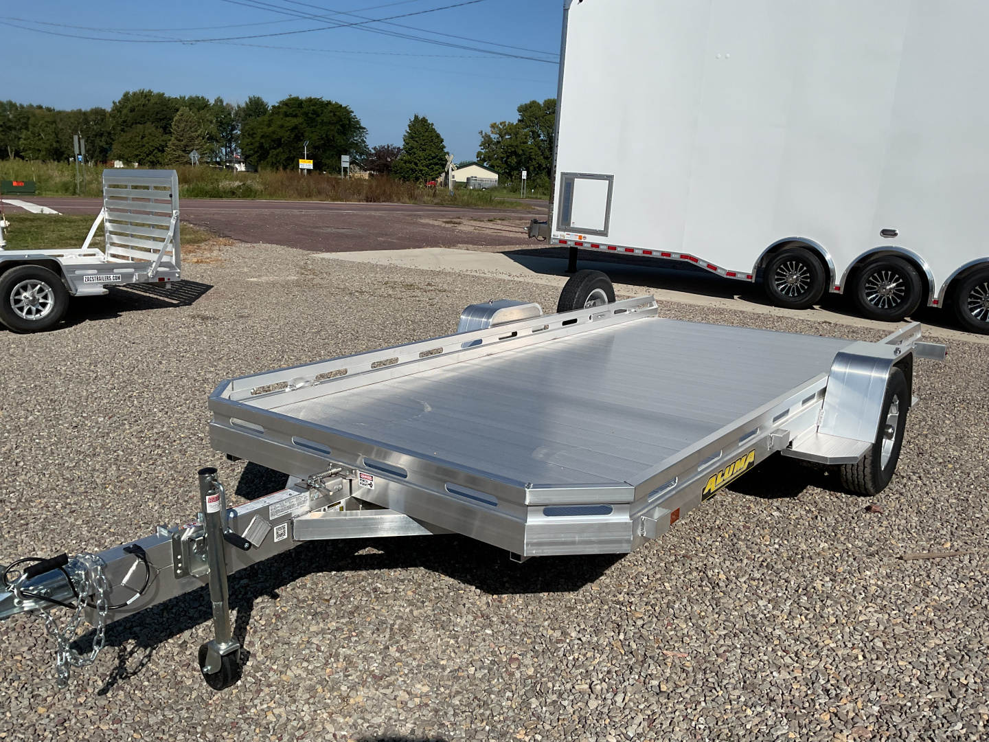 New 2026 Aluma 7814S-TILT Utility Trailer for sale in Sherburn, MN