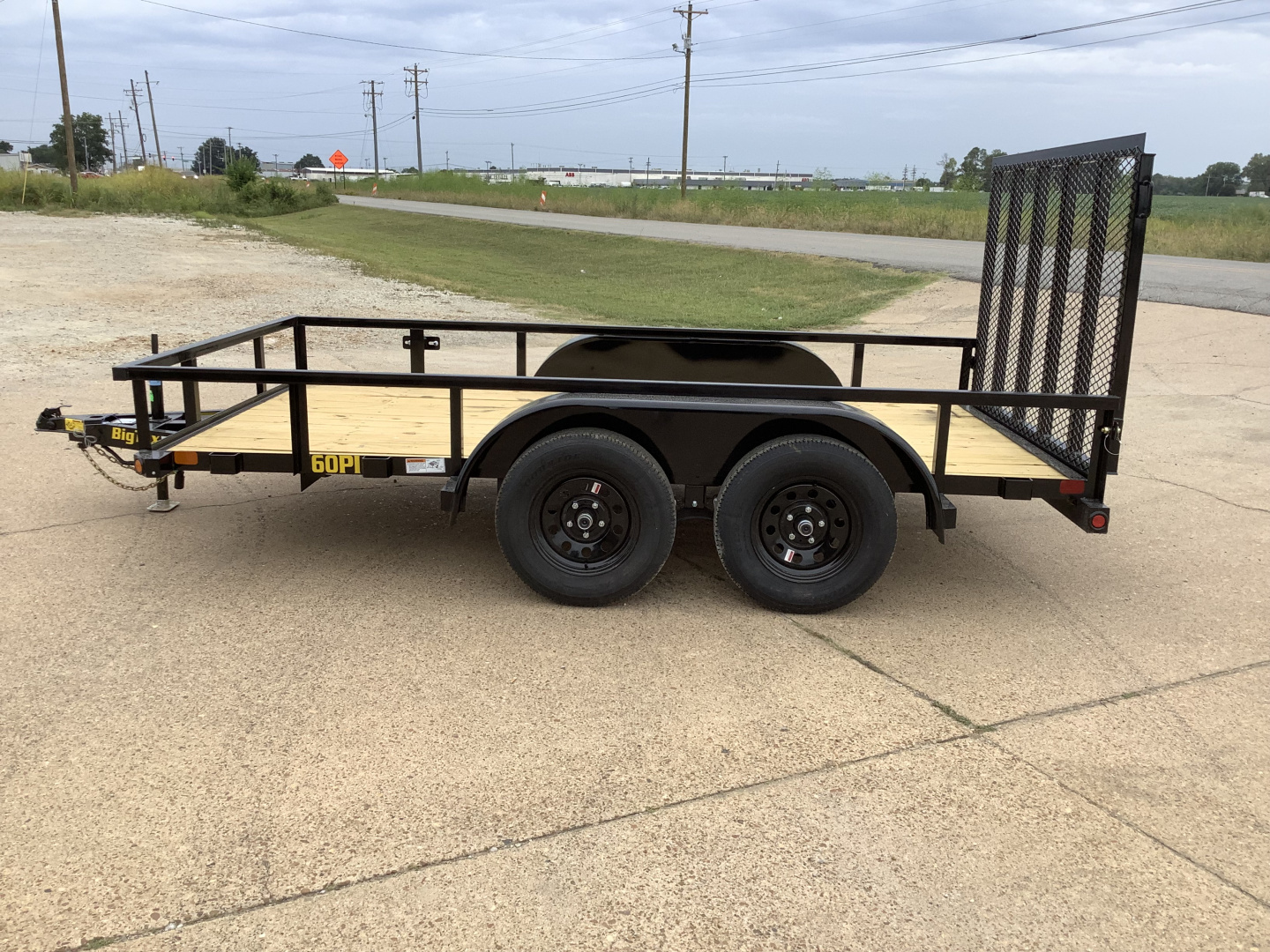 New 2026 Big Tex Trailers 60PI 76x12 (6K) Tandem Axle Pipe Top Utility ...