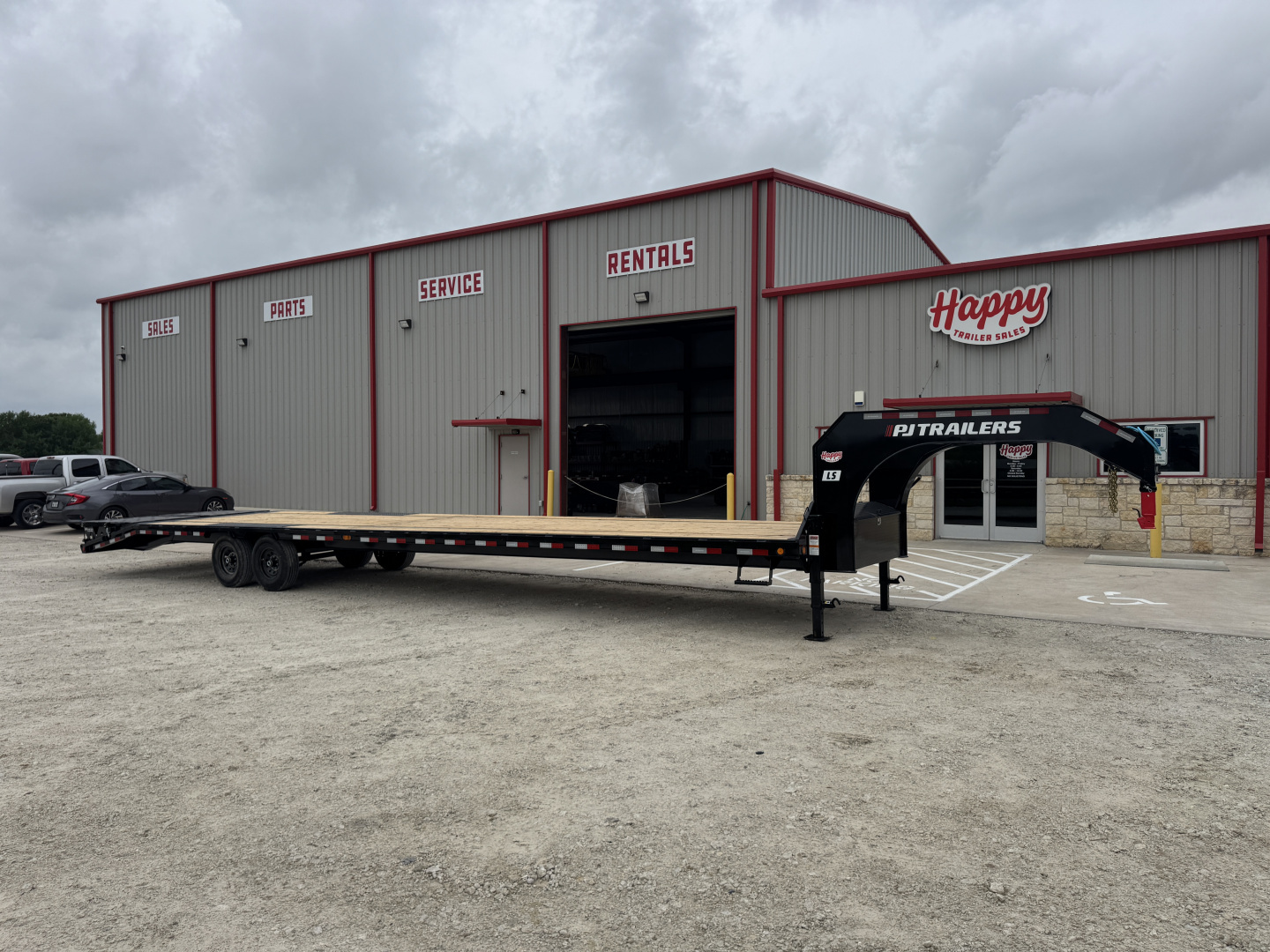 New 2026 PJ 102"x40' GN Low-Pro Flatbed w/ Singles - LS for sale in ...