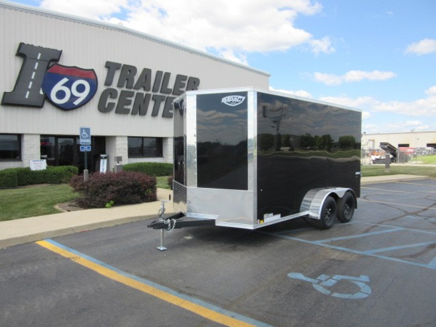 New 2026 Impact Trailers 7 x 14 Quake FI-TV8414-070 Cargo / Enclosed ...