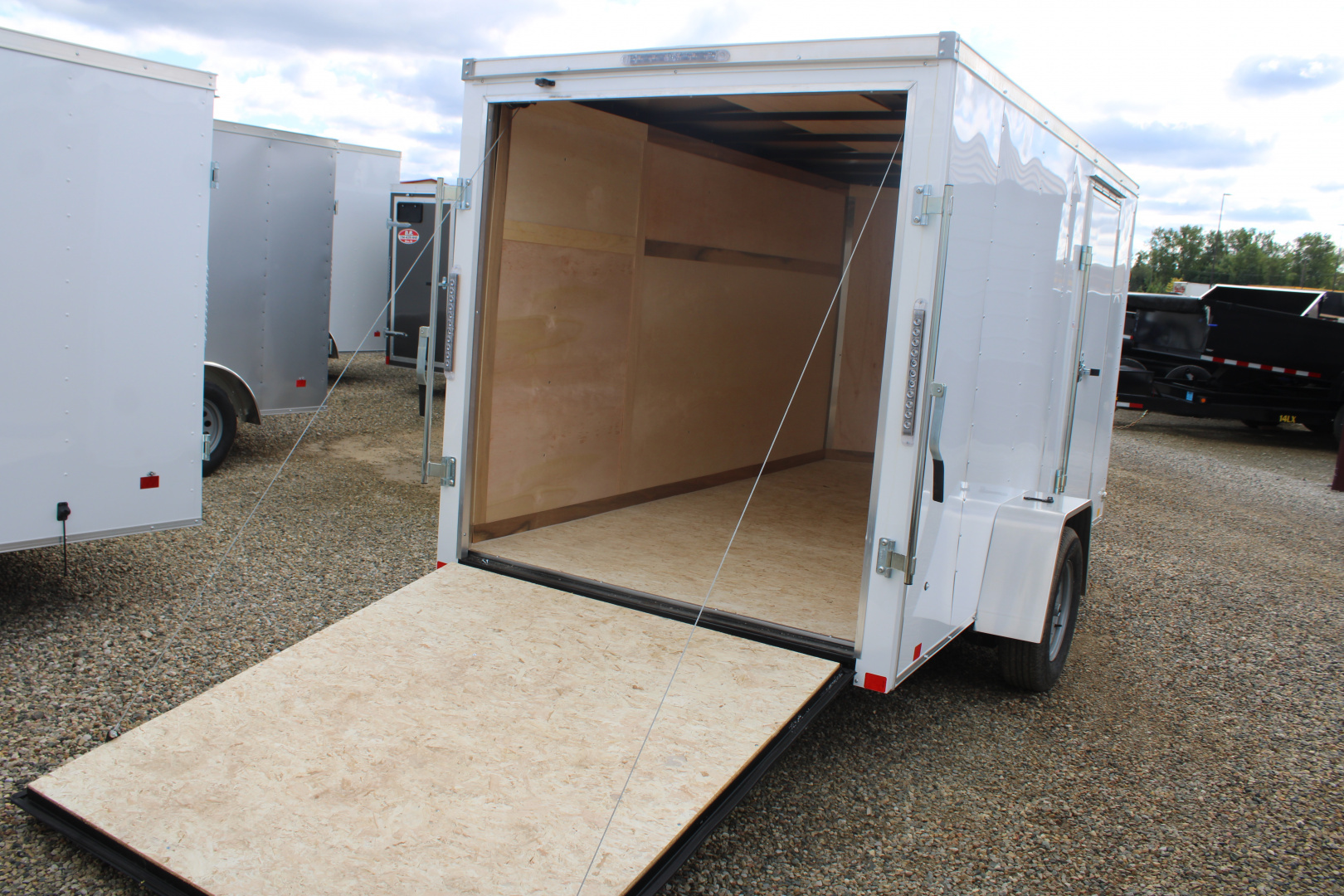 New 2025 RC Trailers 6X12 R RGT ENCLOSED TRAILER 49988 Cargo / Enclosed Trailer