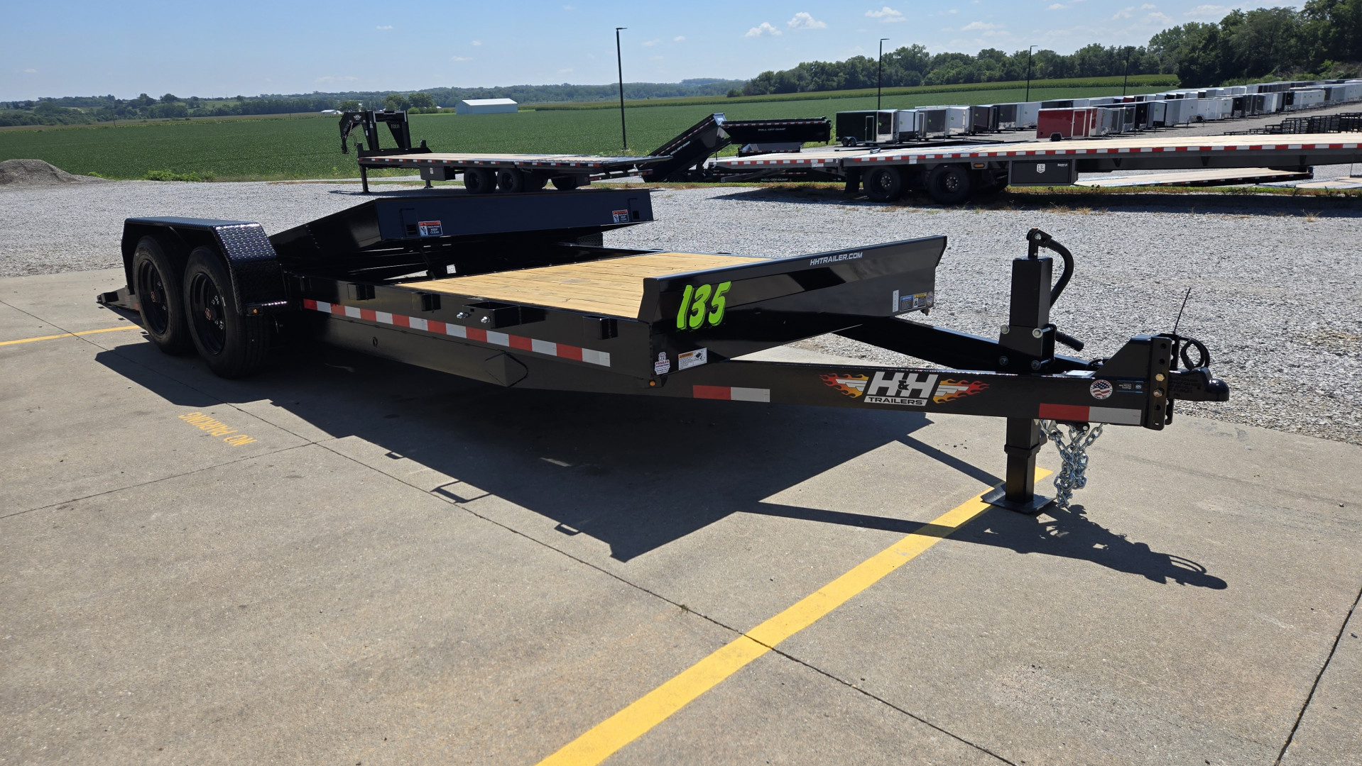 New 2026 H&H 16+6 Gravity Tilt Trailer (16K)