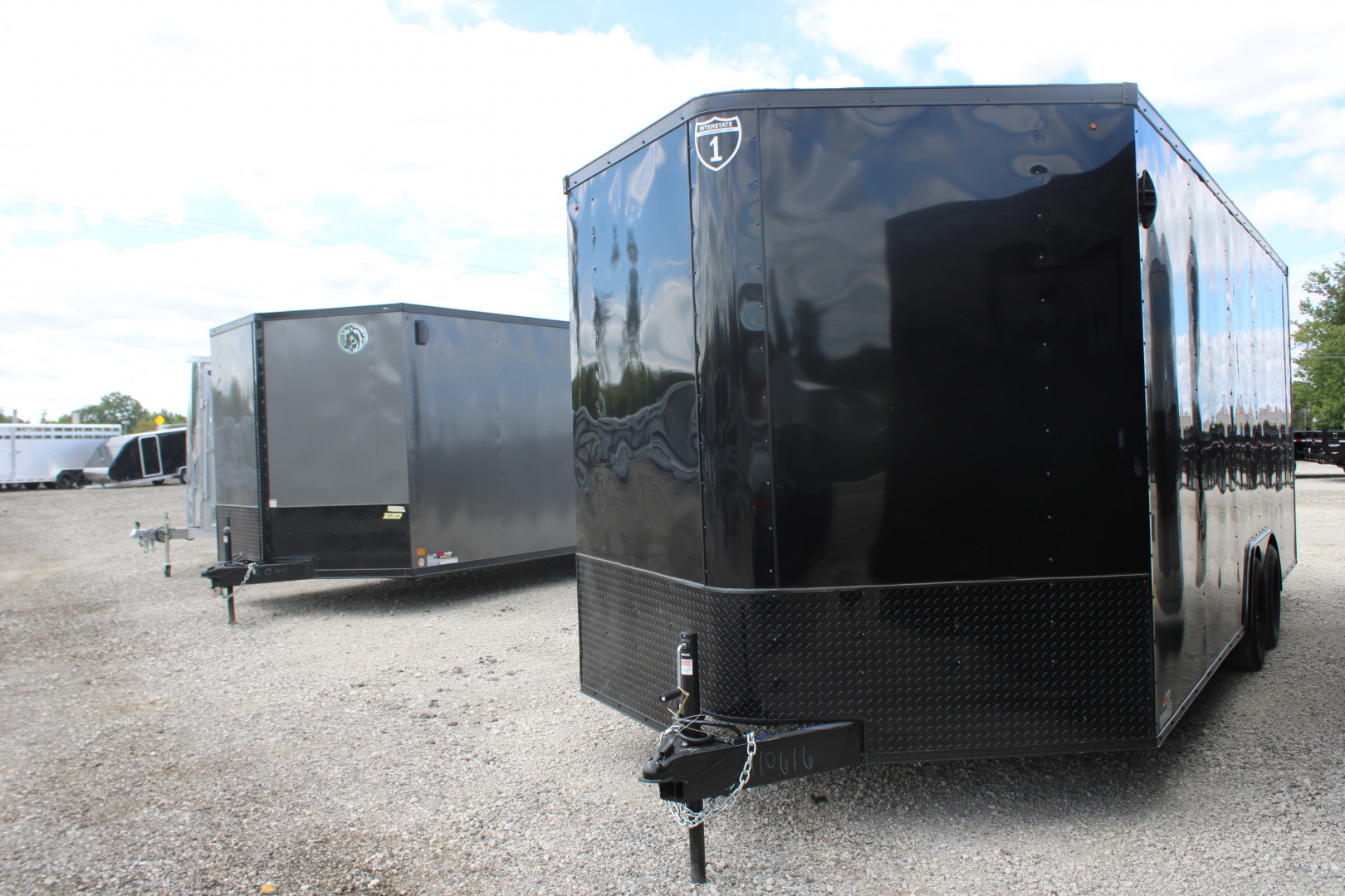 New 2025 Impact Trailers 8.5X24 10K GVWR ENCLOSED CAR HAULER WITH 7 ...