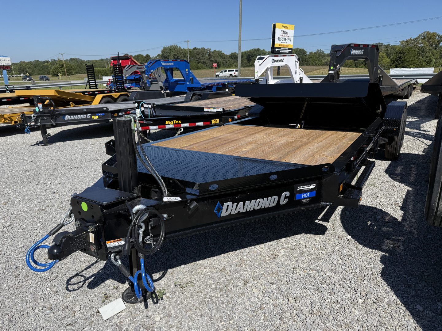 New 2026 Diamond C Trailers HDT210 Tilt Trailer 22’ PACESETTER EDITION ...