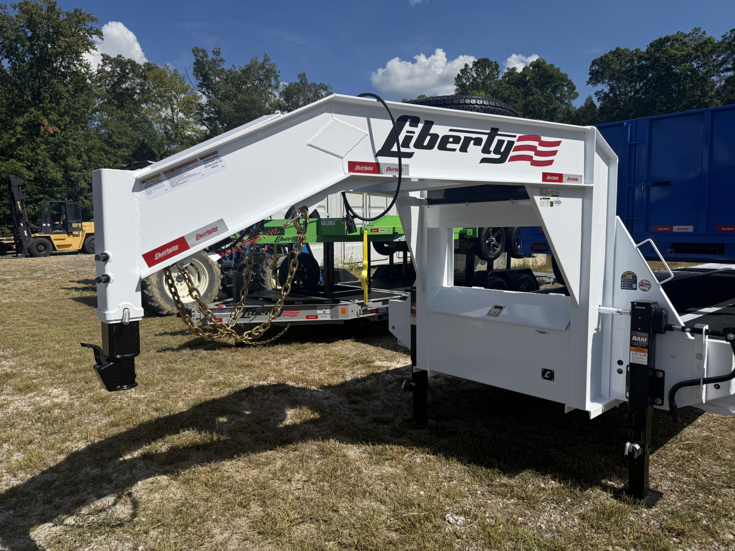 New 2026 Liberty LF GOOSENECK TRAILER 25+5 MAMMOTH RAMPS BLACKWOOD FULL ...