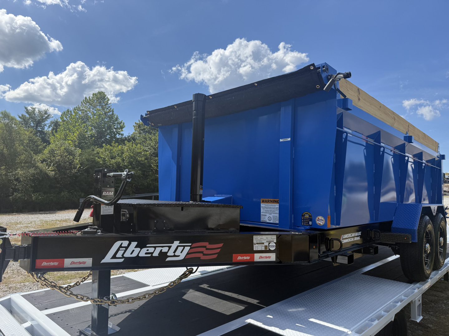 New 2026 Liberty LD TELESCOPIC Dump Trailer 7X14 40” HIGH SIDES , NEW ...