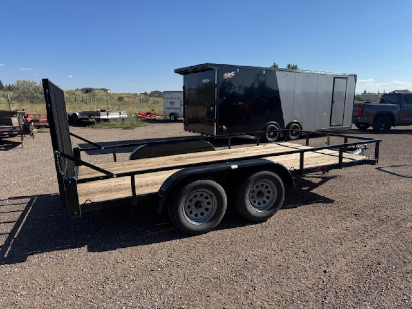 Used 2025 Echo 7x14 TA -7K Utility Trailer for sale in Laramie, WY